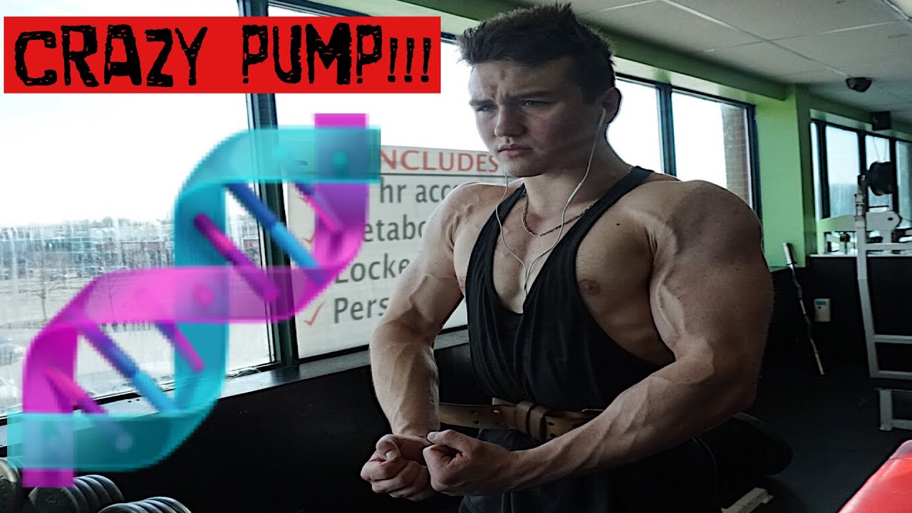 SHREDDED TEEN BODYBUILDER/ Chest workout week 2. - YouTube
