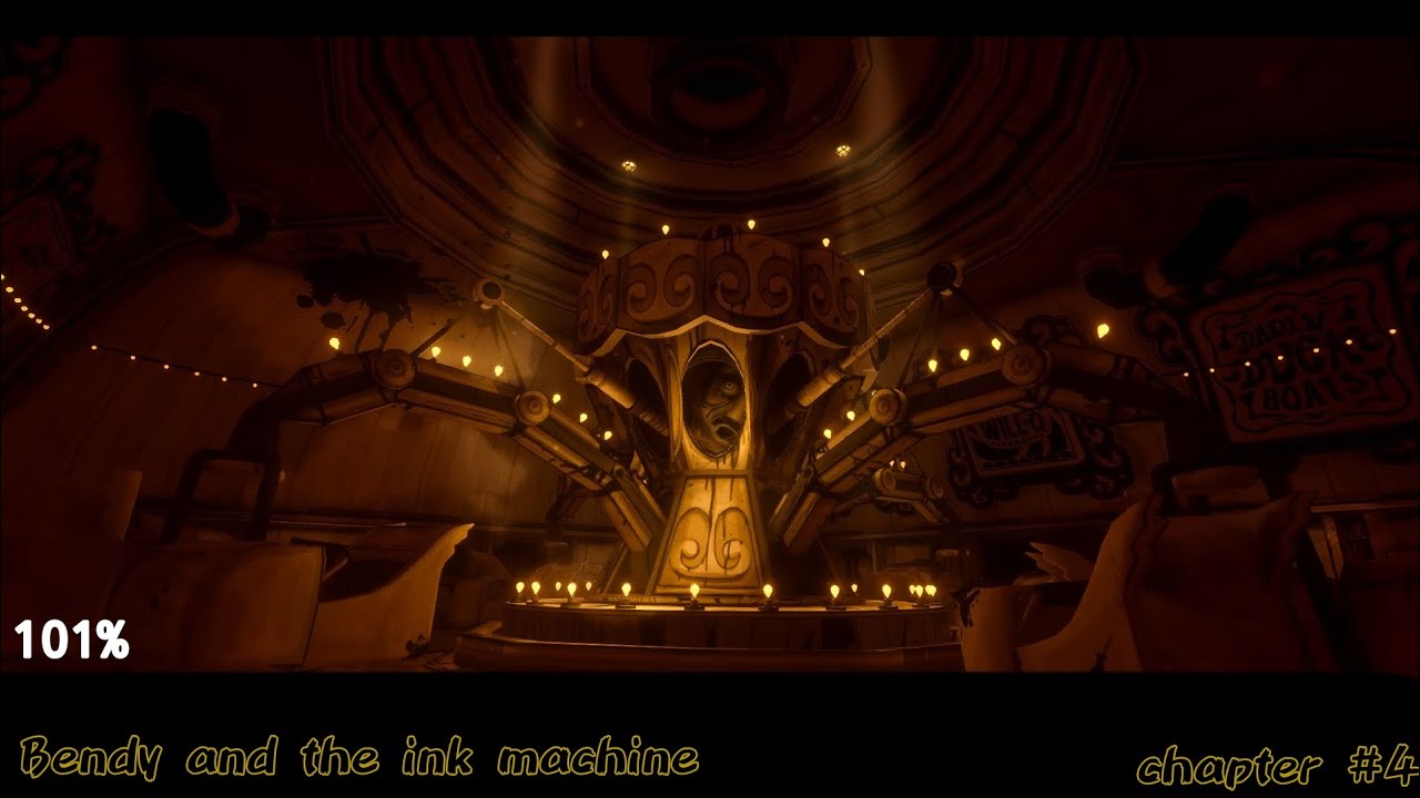 Bendy and the ink machine chapter 4 } 101% + TheMeatly easter egg } no ...