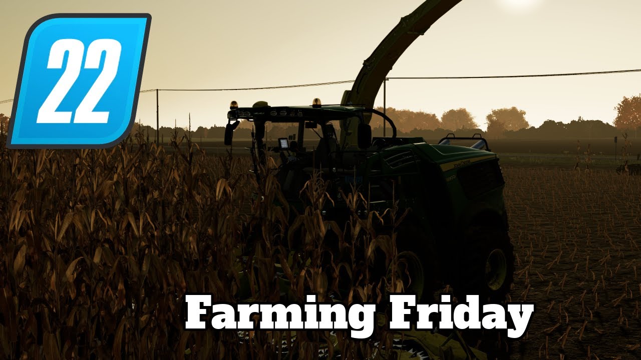 Farming Friday! ( Farming Simulator 22 l PC ) - YouTube