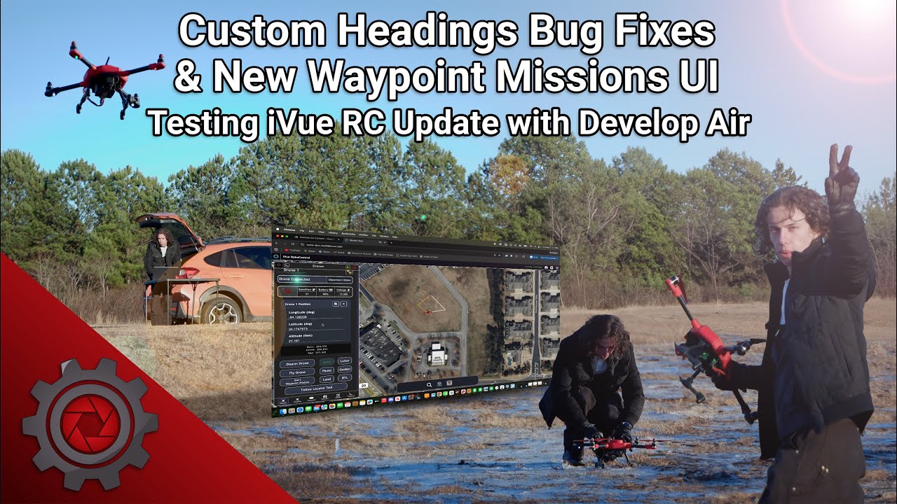 Custom Headings Bug Fixes & New Waypoint Missions UI | Testing iVue RC ...