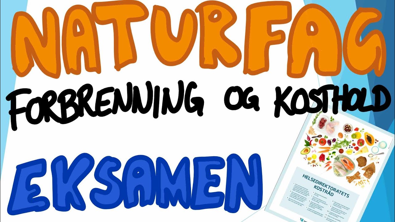 Naturfag muntlig eksamen - Næringsstoffene: Forbrenning og kosthold ...
