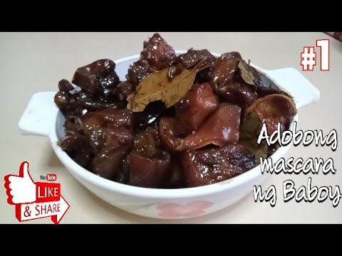 How to cook pork Adobo using mascara || Humba Bisaya || Cusina Ni ...