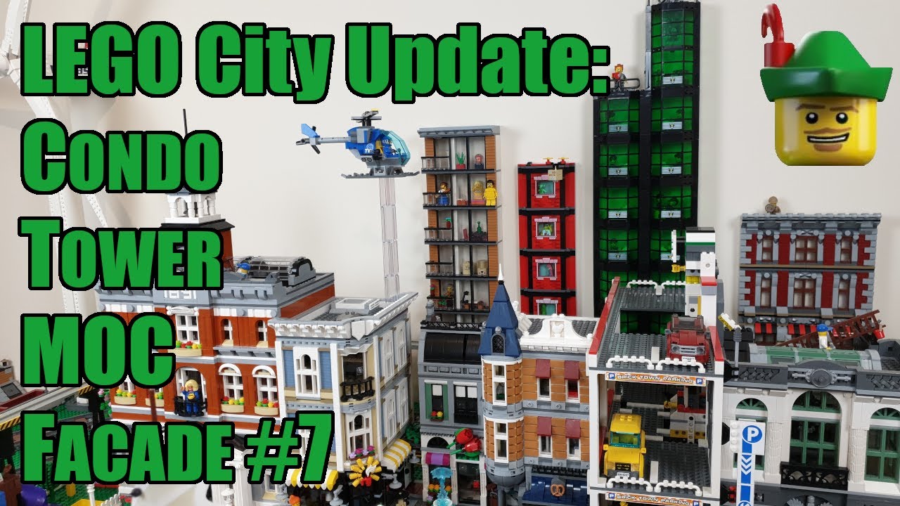 Lego City Background Buildings