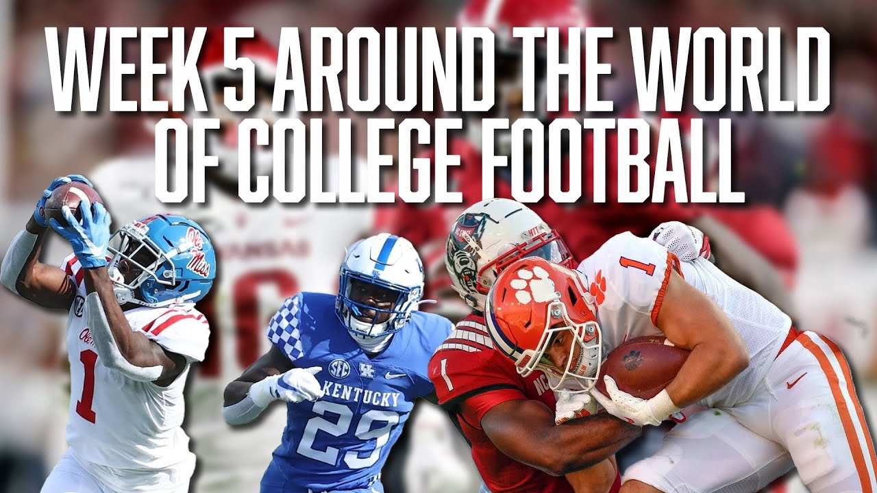What Games are You Most Excited for in Week 5 of the College Football ...