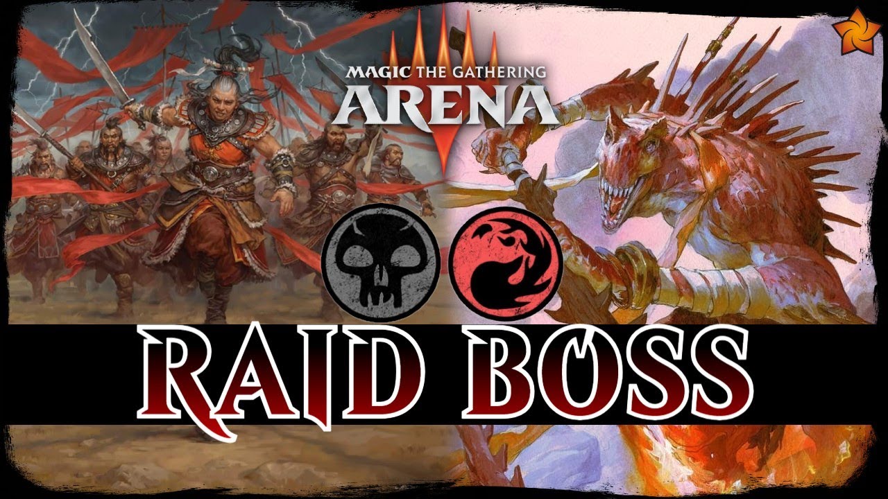 LIZARD RAID QUEEN | MTG Arena - Rakdos Aggro Raid Lizard Alesha Combo ...
