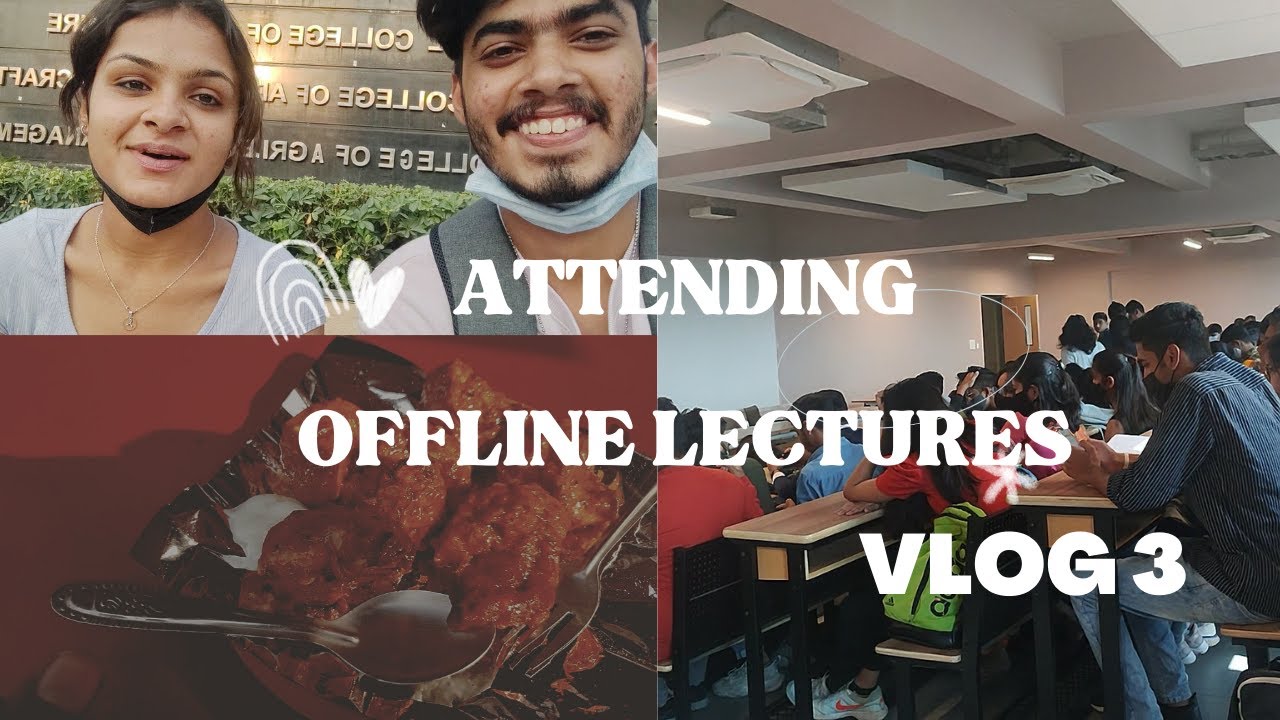 ATTENDING OFFLINE LECTURES | VLOG 3 | THE COMIC SHARMA - YouTube