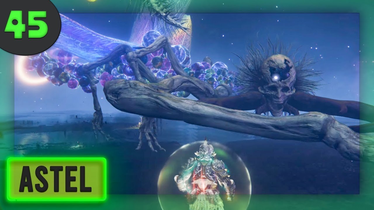 Astel Boss Fight Elden Ring 4K Gameplay | Lake of Rot - YouTube