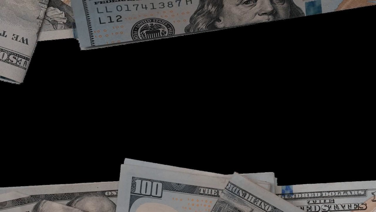 Overlay Animated Frame money - YouTube