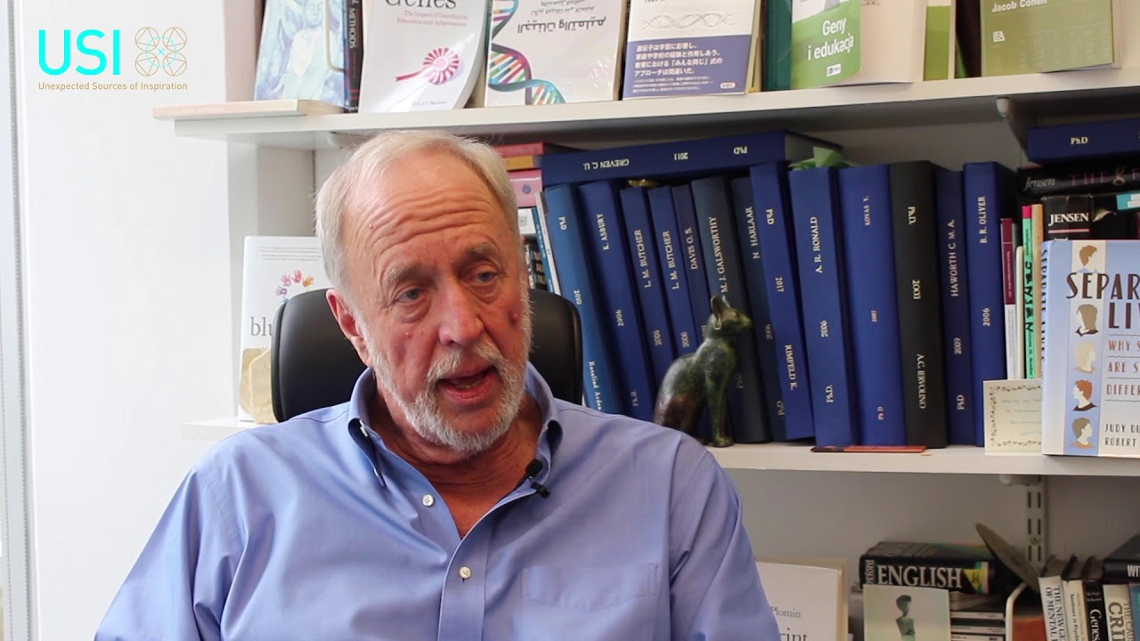 Prof. Robert Plomin introducing his latest book "Blueprint" - YouTube