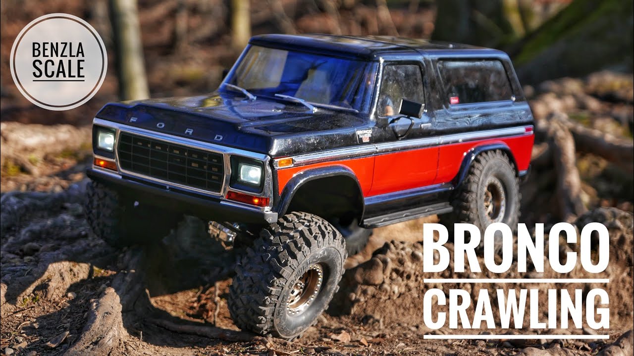 Crawling with the Ford Bronco (Traxxas TRX4) - YouTube