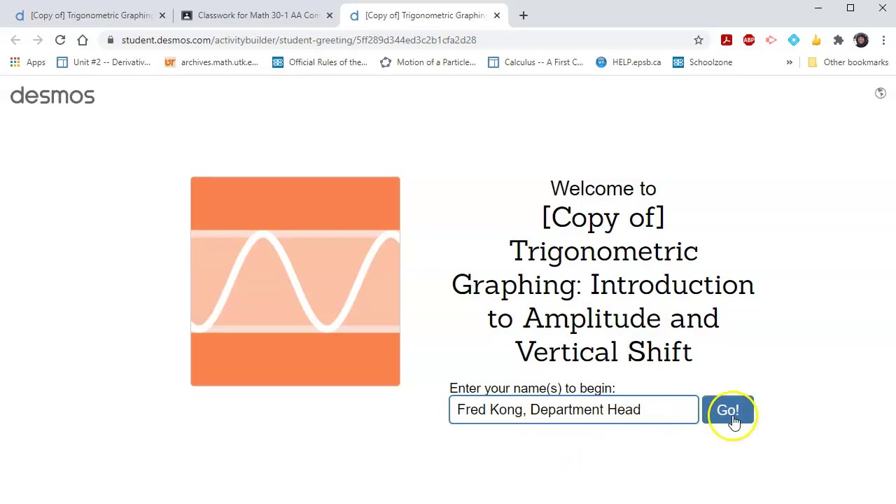 Editing a Desmos Activity - A How-To Tutorial - YouTube