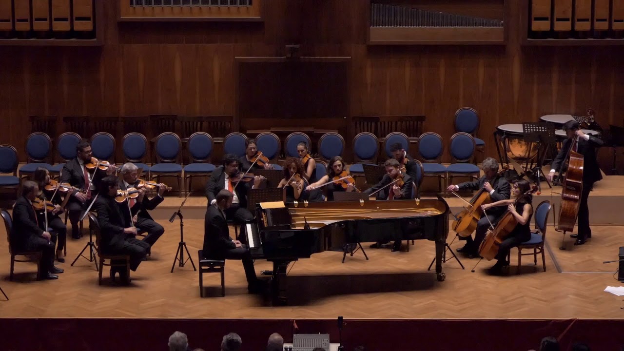 Mario Pilati - Suite per pianoforte e orchestra d’archi - YouTube