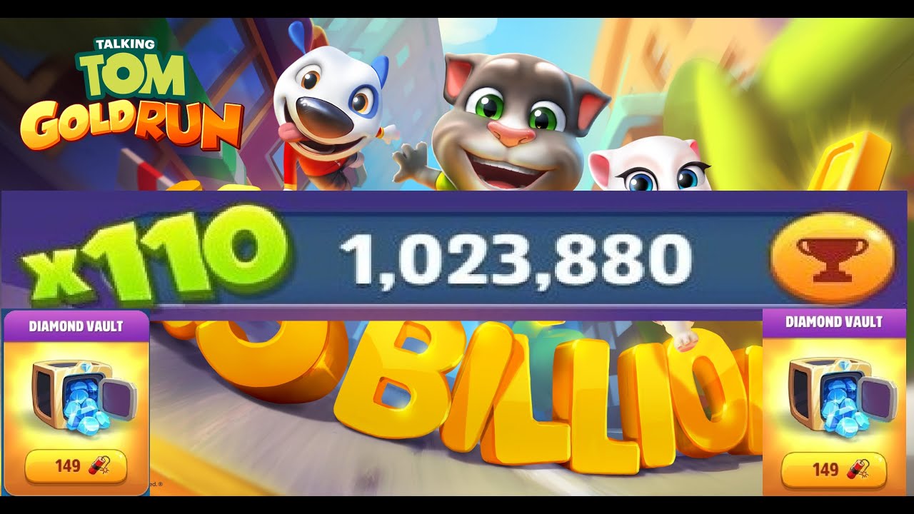 How to Multiplier Score in Taking Tom Gold RUN - YouTube