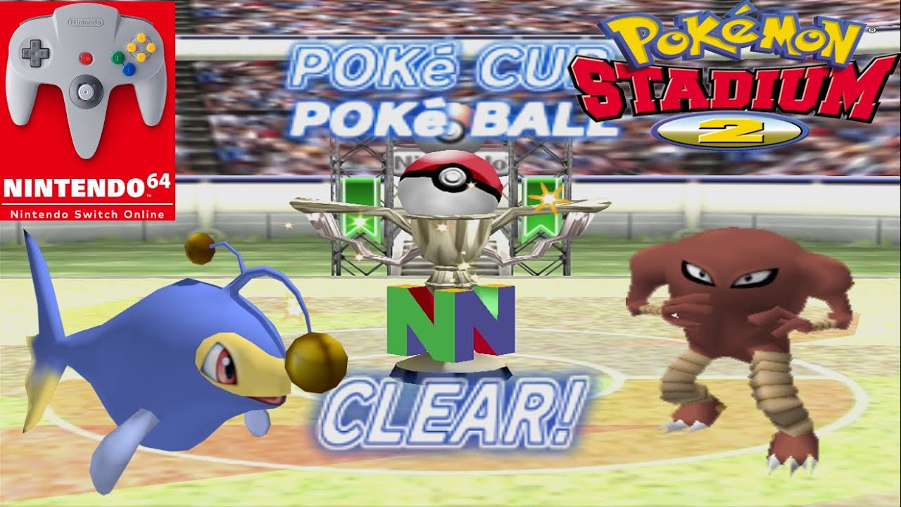 Pokemon Stadium 2 (Switch) - Poké Cup Gameplay (Poké Ball) - YouTube