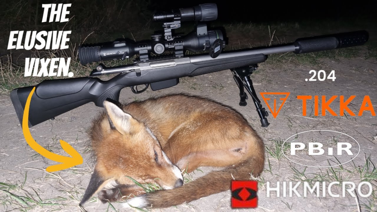 fox control with the .204 - YouTube