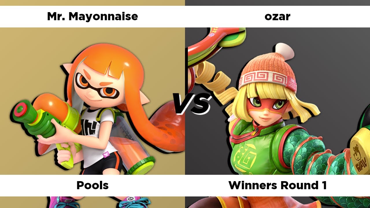 No Time To Tilt - Pools WR1 - Mr. Mayonnaise (Inkling) vs. ozar (Min ...