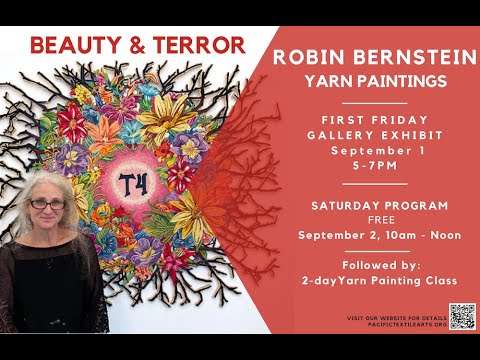 Fiber Talk with Robin Bernstein on her Exhibit Beauty & Terror - YouTube