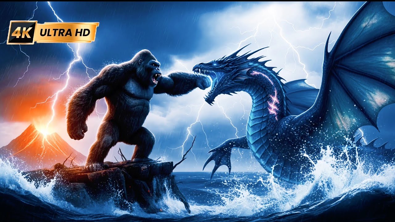 King Kong vs The Ancient Sea Dragon – A Titan’s Legacy of the Jurassic ...