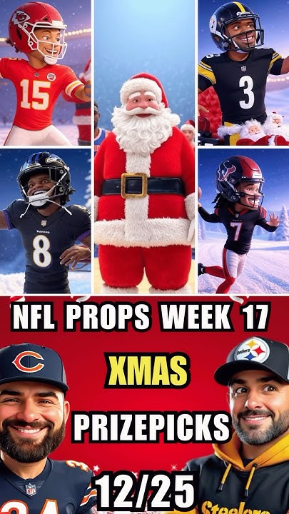 BEST NFL Player Prop Picks FOR Christmas Games | PRIZEPICKS | 12/25 - YouTube