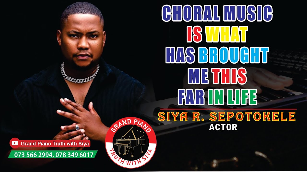 IN CONVERSATION WITH SIYA RAYMOND SEPOTOKELE | ACTOR - YouTube