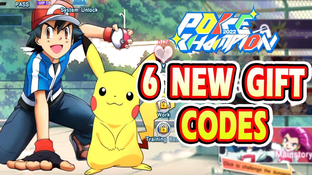 Poke Champion 6 New Gift Codes || || How To Redeem Poke Champion Code - YouTube