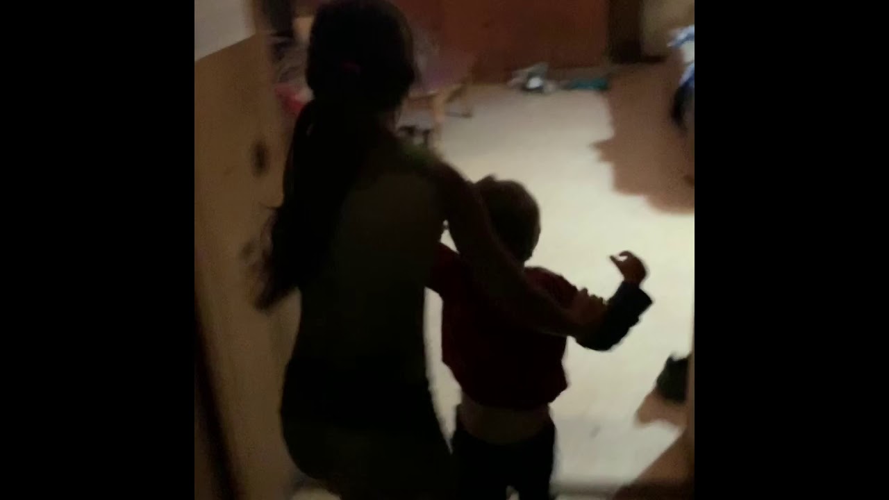 Gymnastics slip and slide fun! - YouTube