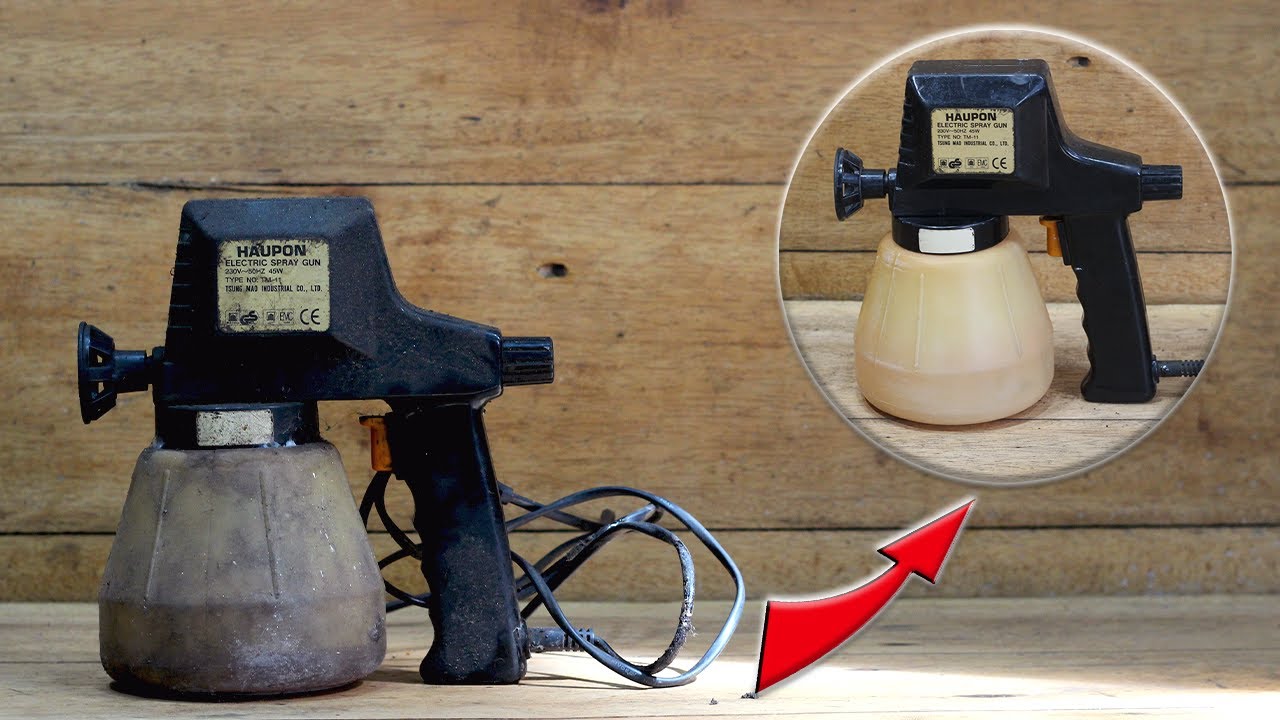 Old Electric Sprayer Restoration - YouTube