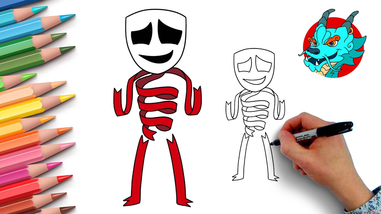 How To Draw Gangle | Amazing Digital Circus | Easy Step By Step ...