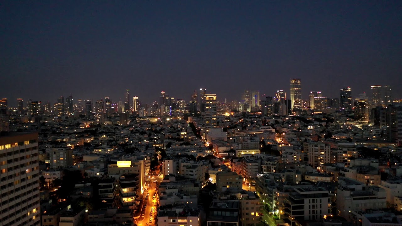 Night Tel Aviv in 1 min - YouTube