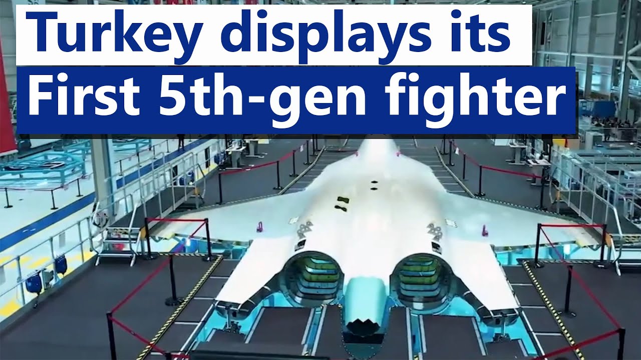 Turkey displayed the first frame for a fifth-generation fighter plane ...