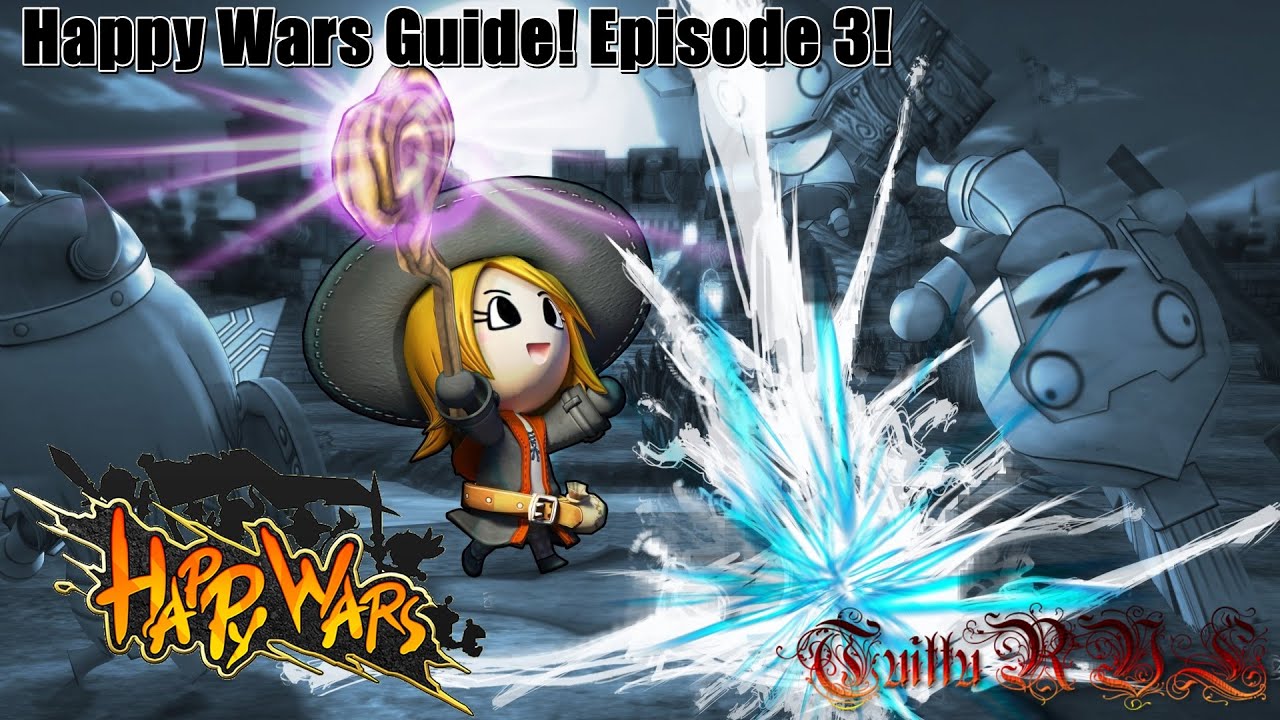 Happy Wars Guide! Episode 3: Quick Hitting, Lv5 Item Box Guide, Wind ...