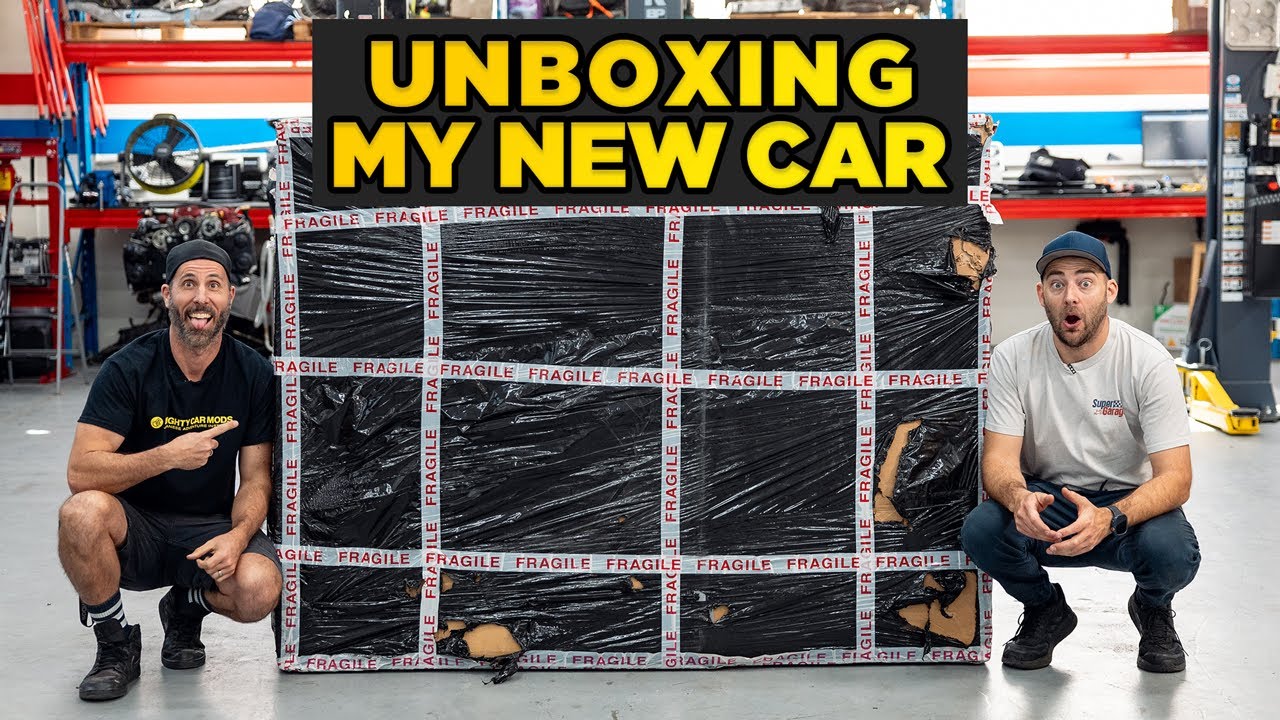 UNBOXING my NEW CAR - YouTube