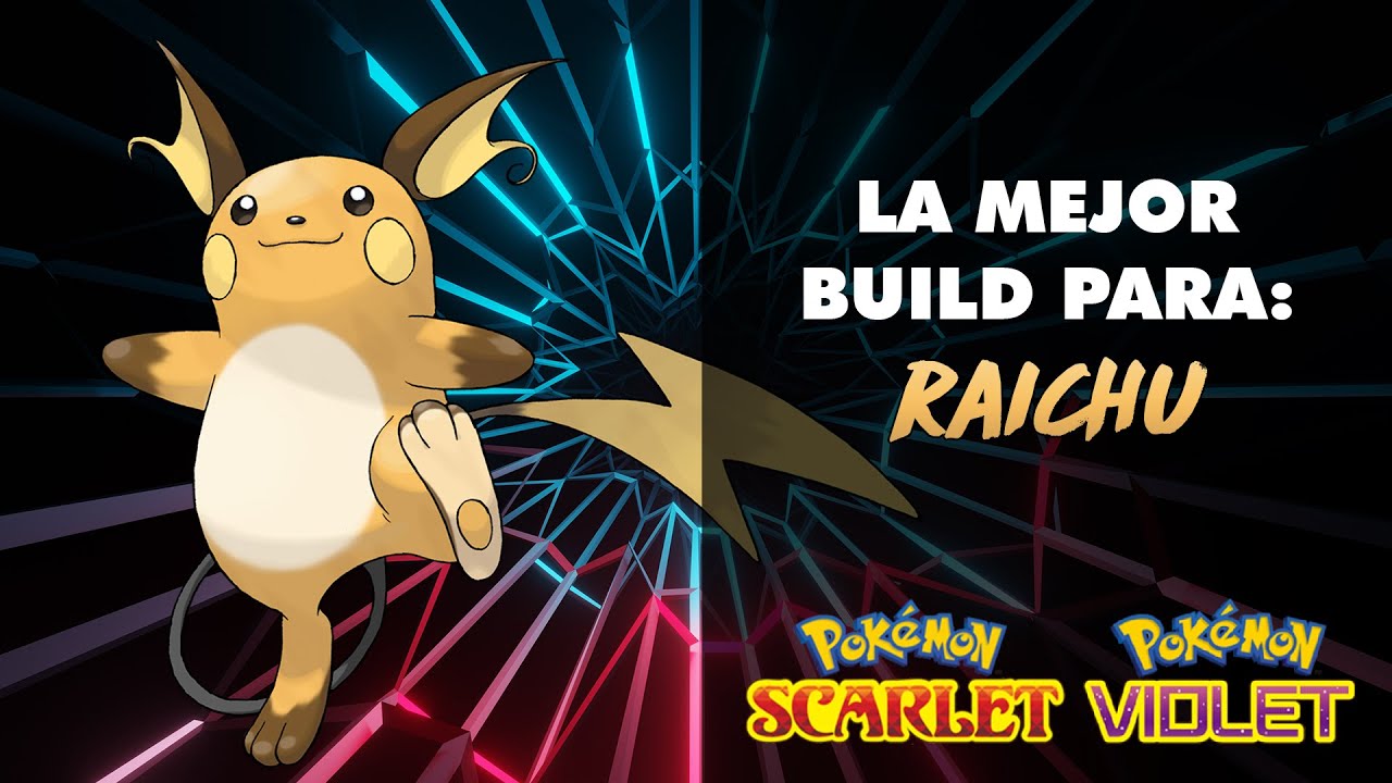 GUÍA COMPETITIVA DE RAICHU EN POKÉMON ESCARLATA Y PÚRPURA - YouTube