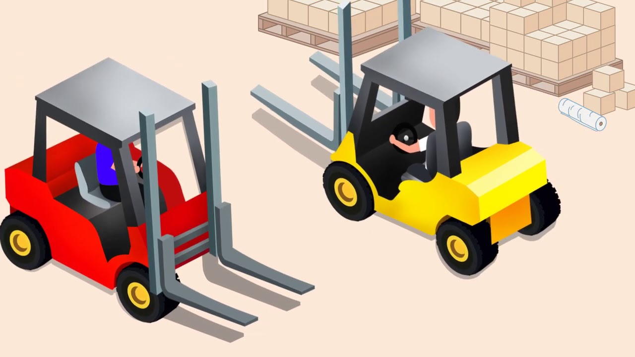 วีดีโอแนะนำการใช้งานรถฟอร์คลิฟท์ | Forklift Training Animation - YouTube