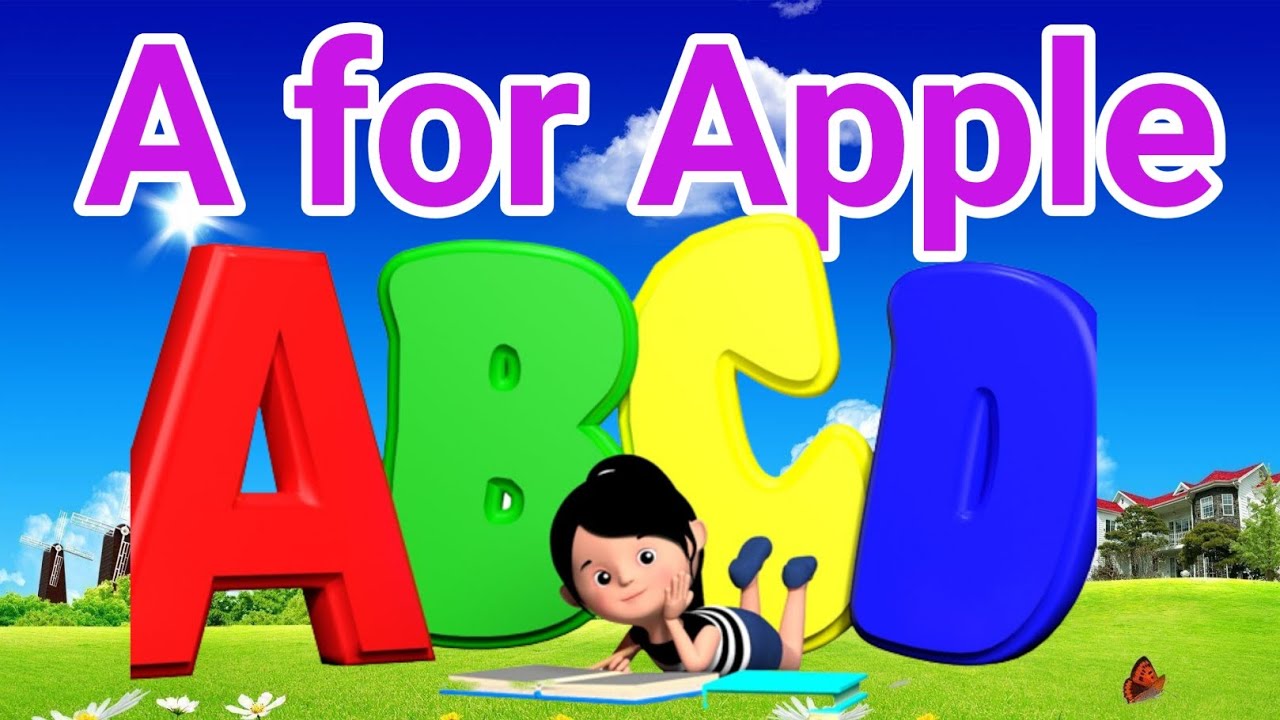 A for Apple B for Ball,ABCD,abcd Alphabet,abcd kids,abcd baby,abcd song ...