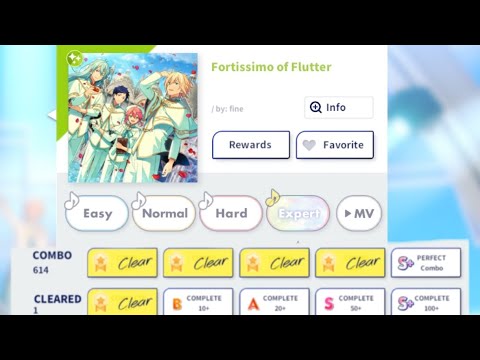 I GOT FULL COMBO ON PHONE FIRST TRY LET'S GO | New Song : Fortissimo of ...