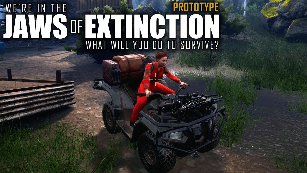 ESCAPING THE ISLAND | Jaws of Extinction | Prototype Gameplay | E02 ...