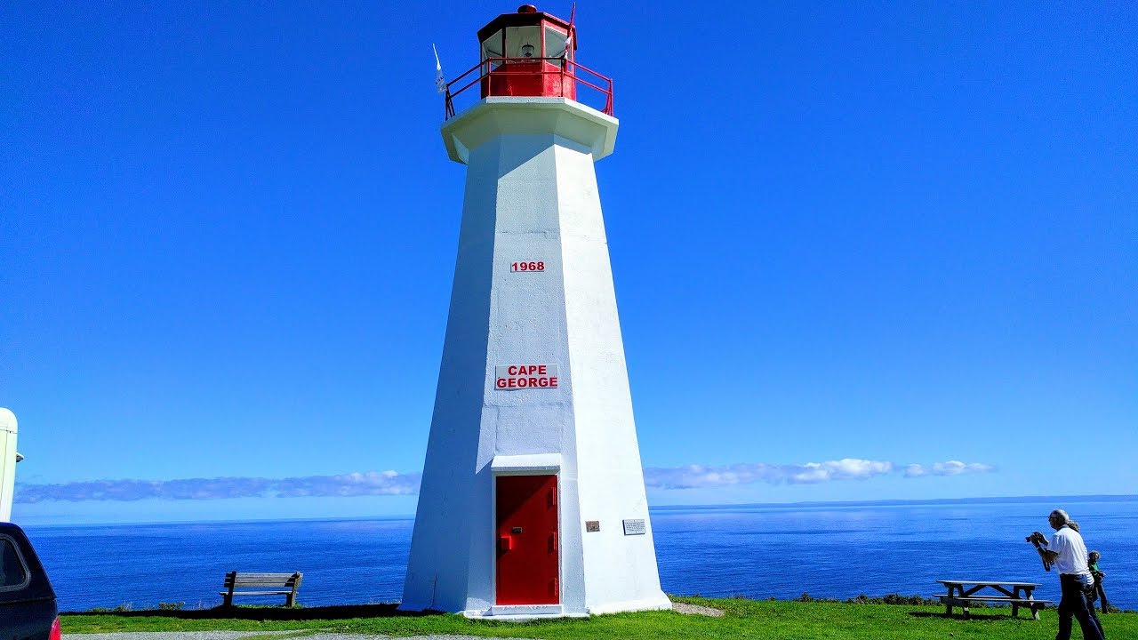 Cape George Lighthouse in Cape George, Antigonish County, Nova Scotia ...