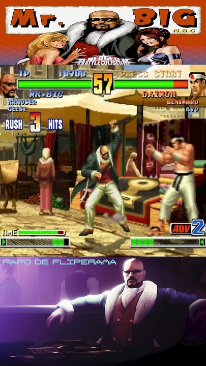 Mr Big #mrbig #artoffighting #artoffighting2 #kof96 #kof98 #kofxi #kof2002 #battlecoliseun # ...