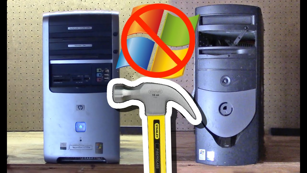 Bored Smashing - More Computers! - YouTube