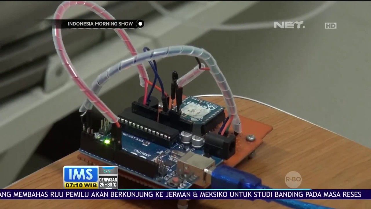Mahasiswa Jawa Timur Ciptakan Alat Monitor Infus Berbasis Digital - YouTube