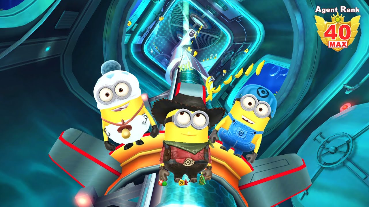 Minion Rush Special Mission Modern Art Cowboy Minion Baby Minion and ...