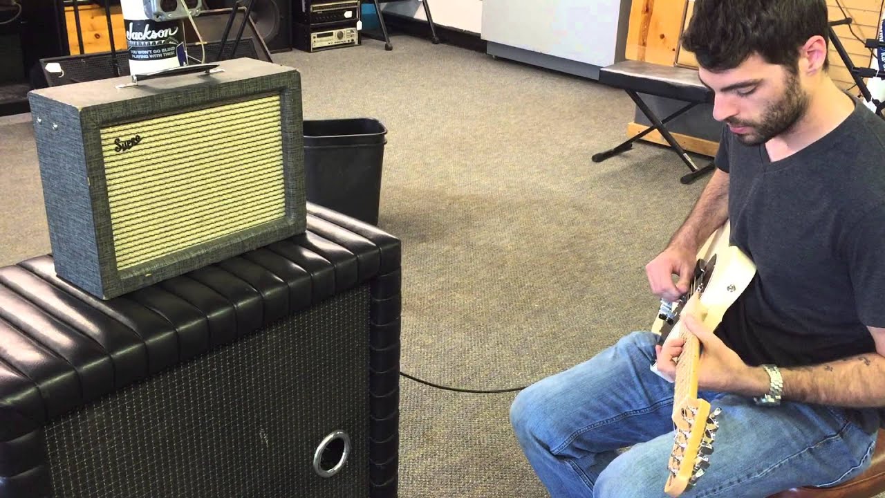 1966 Valco Supro Bantam Amp - YouTube