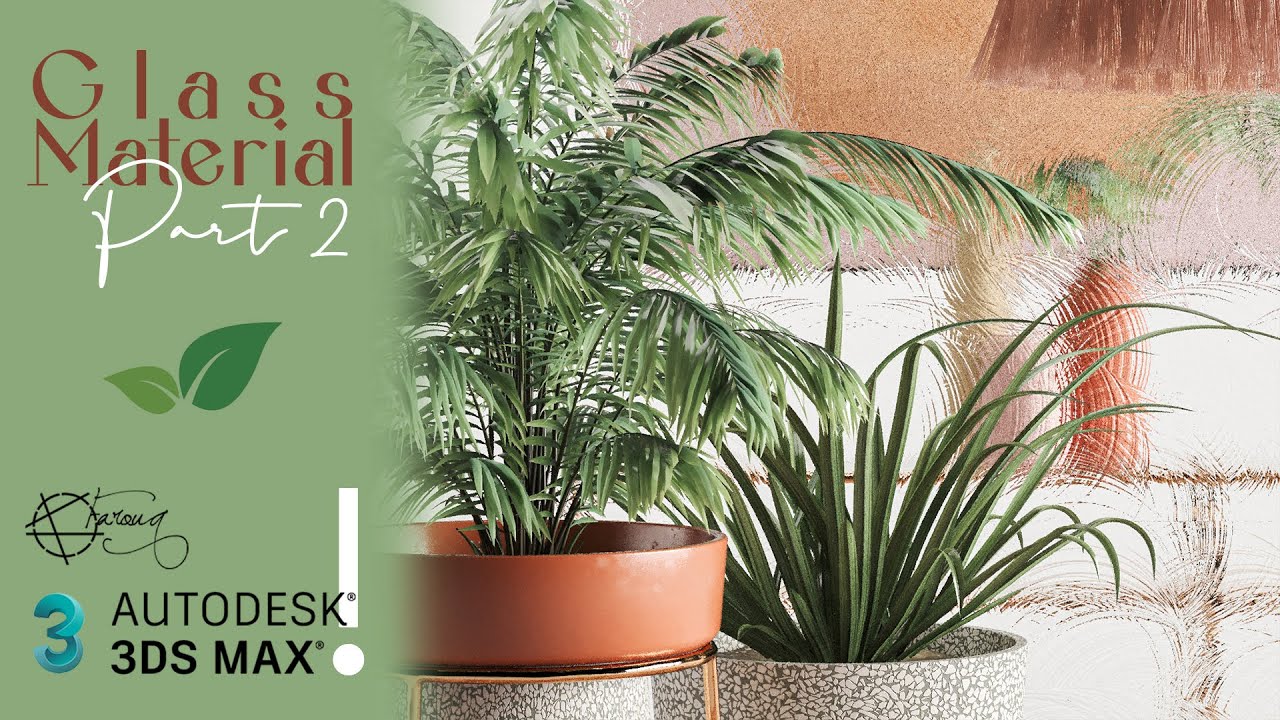 Glass Material - Part 2 | Corona Renderer | 3ds Max - YouTube