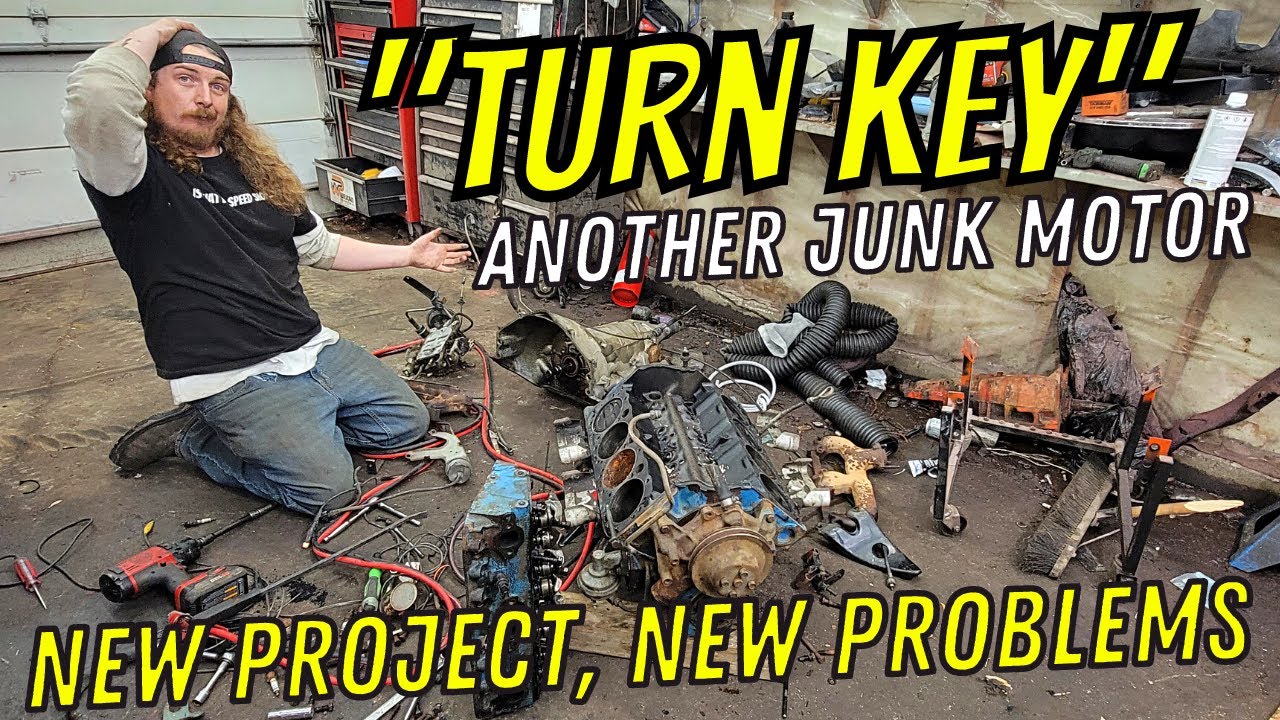 NEW PROJECT, NEW PROBLEMS - 1957 Chevy Bel Air Motor FLOP - YouTube