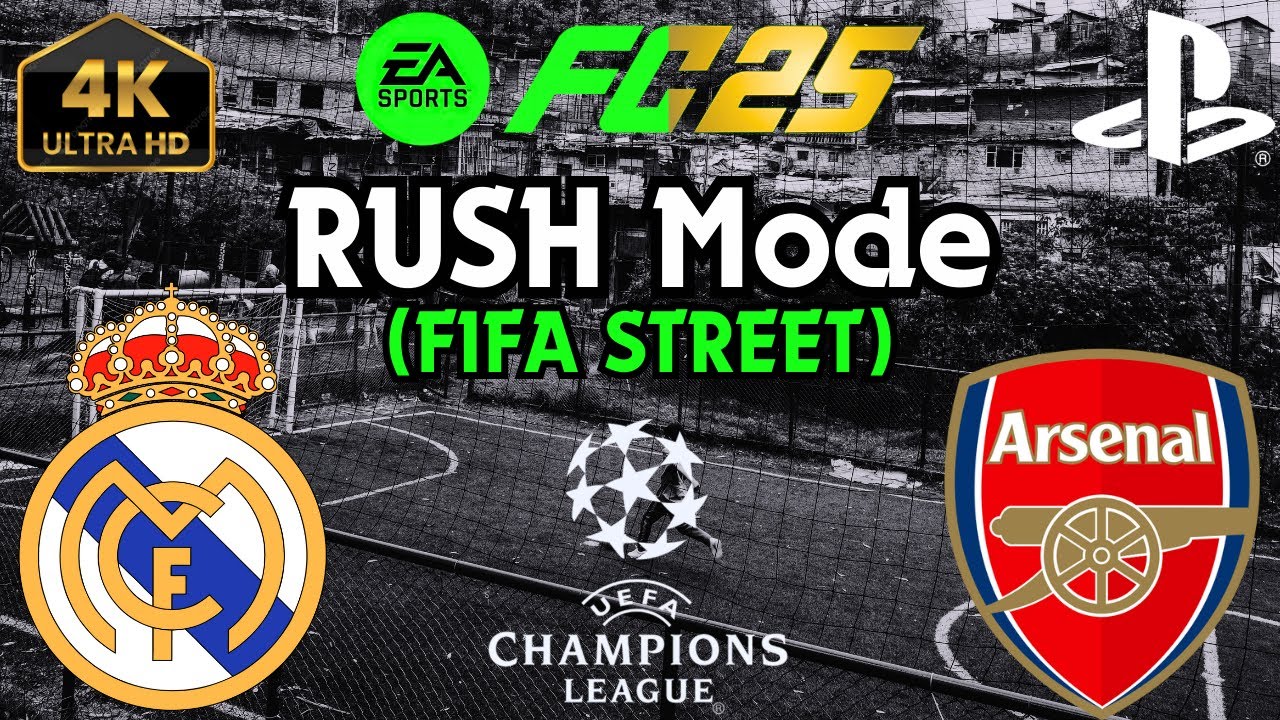Real Madrid Comeback vs. Arsenal in Champions League! - FC25 RUSH MODE ...