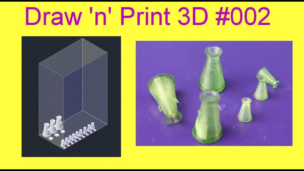 Draw 'n' Print 3D #002 - Testing - Starting out doing design and ...