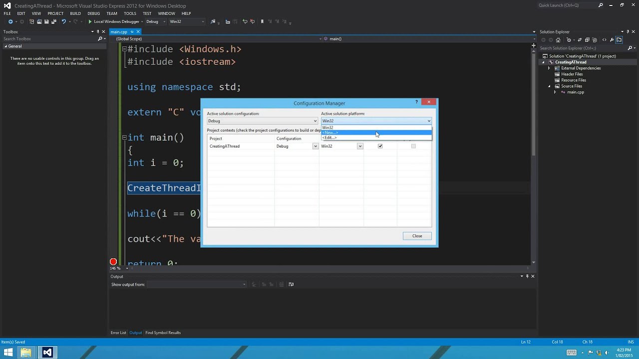 X64 Assembly MultiThreading 1 Intro And Calling CreateThread YouTube