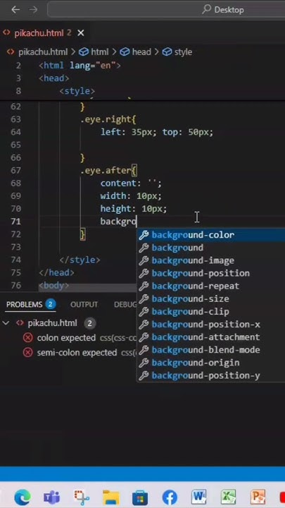 pikachu loader with html css #programming #education - YouTube