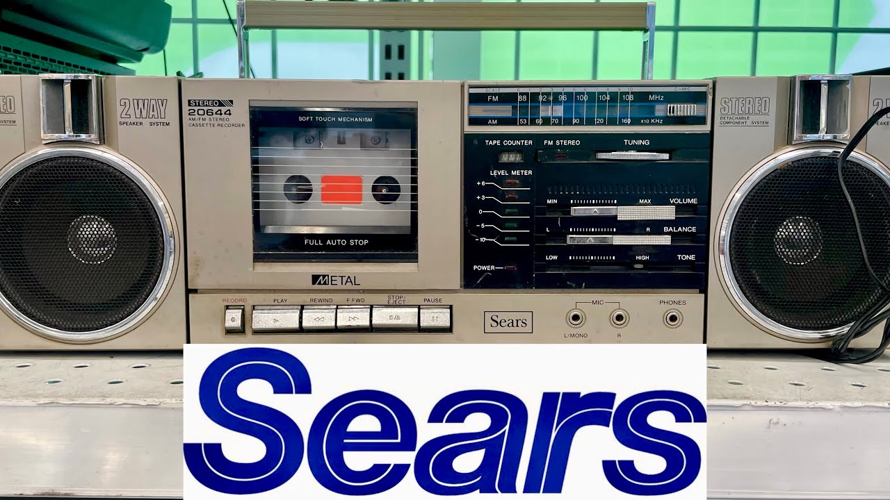 Big Box Store Branded Vintage Boomboxes but will this one still Boom ...